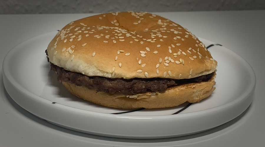 Dag 1. Ny Whopper naturell. | Hur länge överlever en hamburgare?